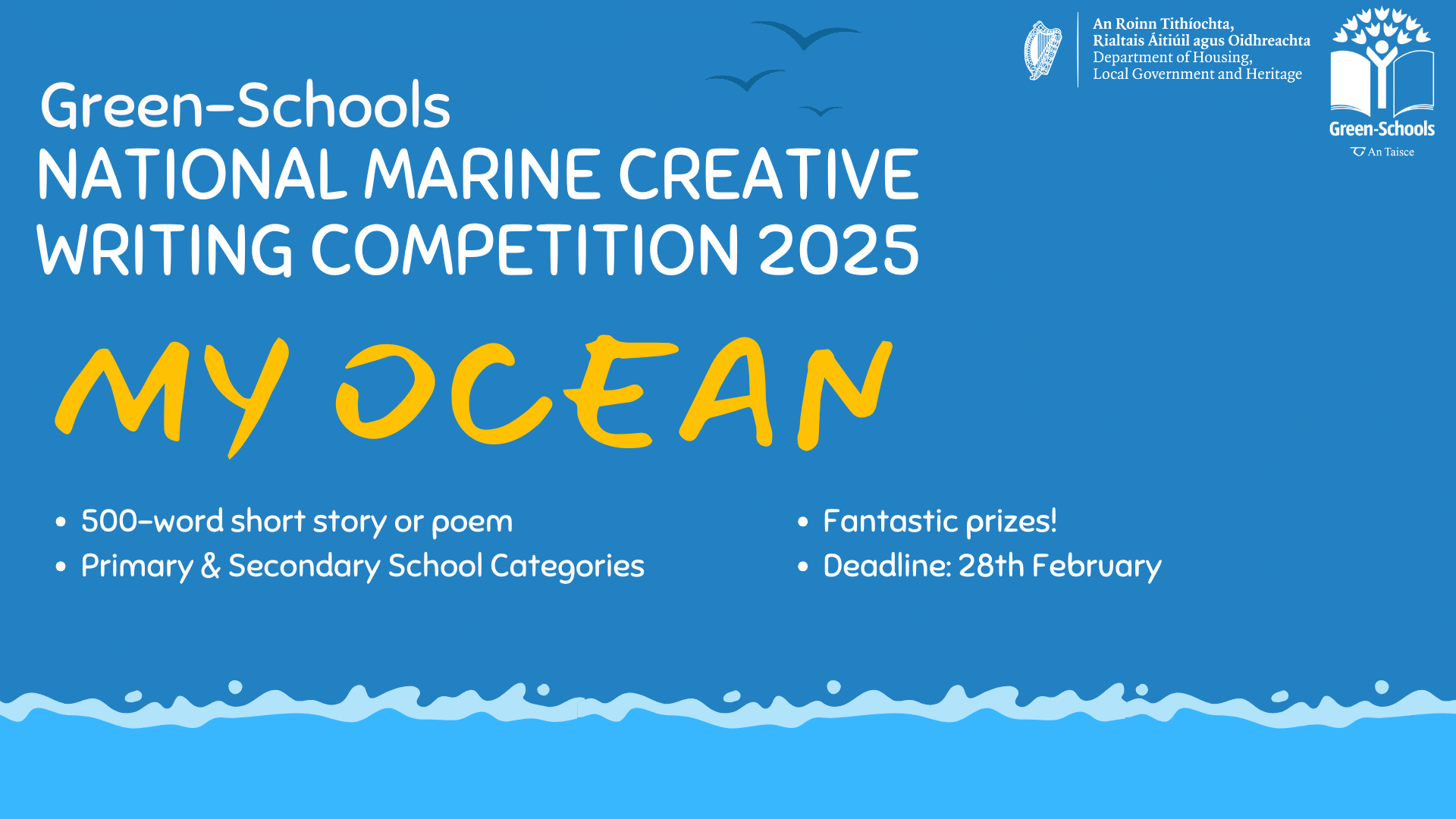 Marine Writing Competition 2025 | Green-Schools