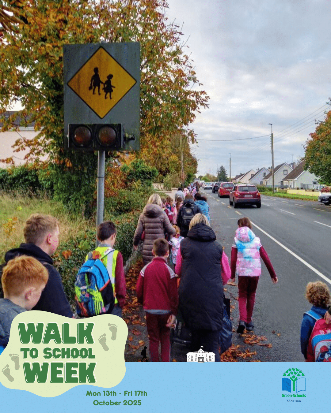 Walk to School Week 2025! | Green-Schools