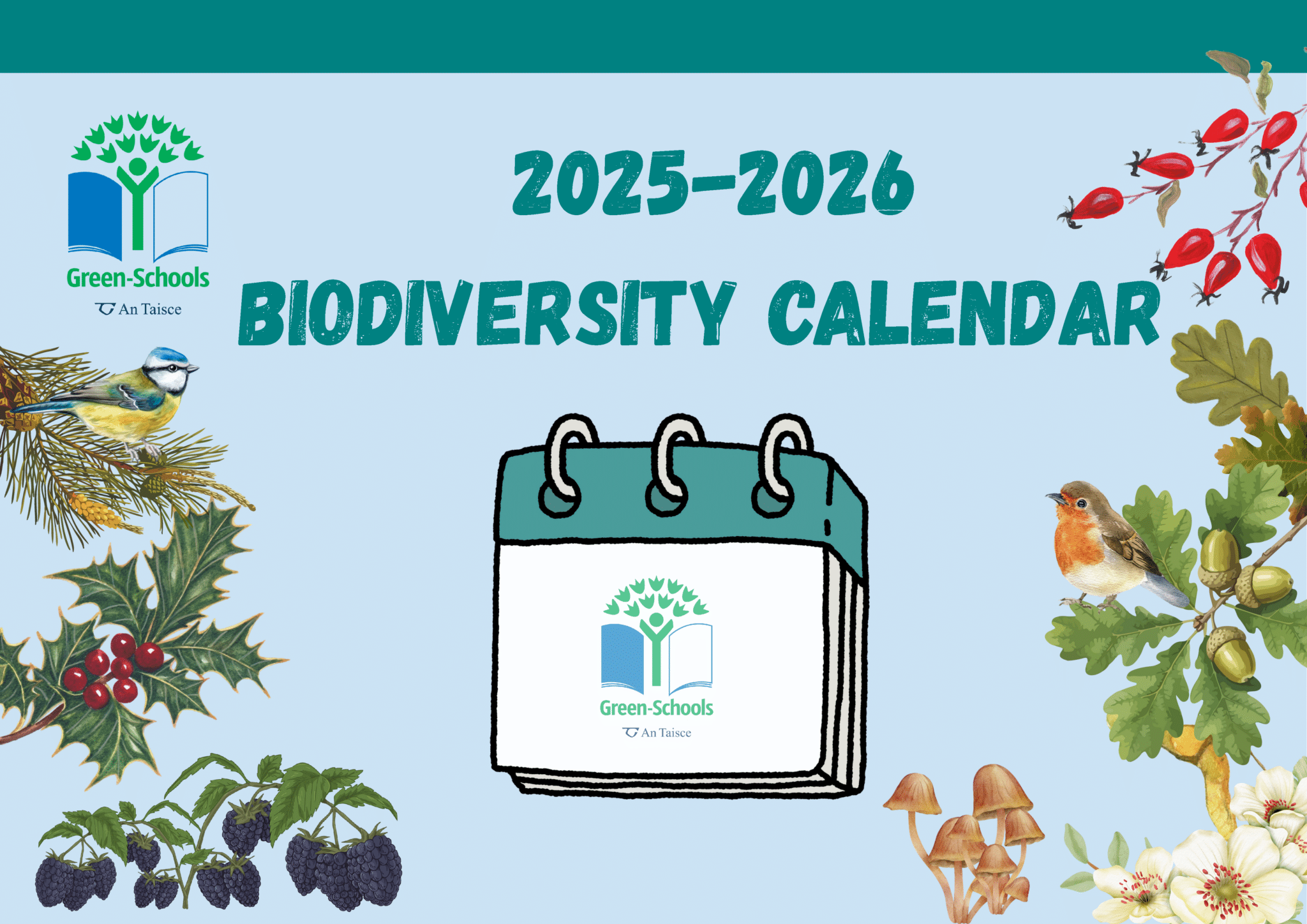 Biodiversity Calendar 2025-26 | Green-Schools