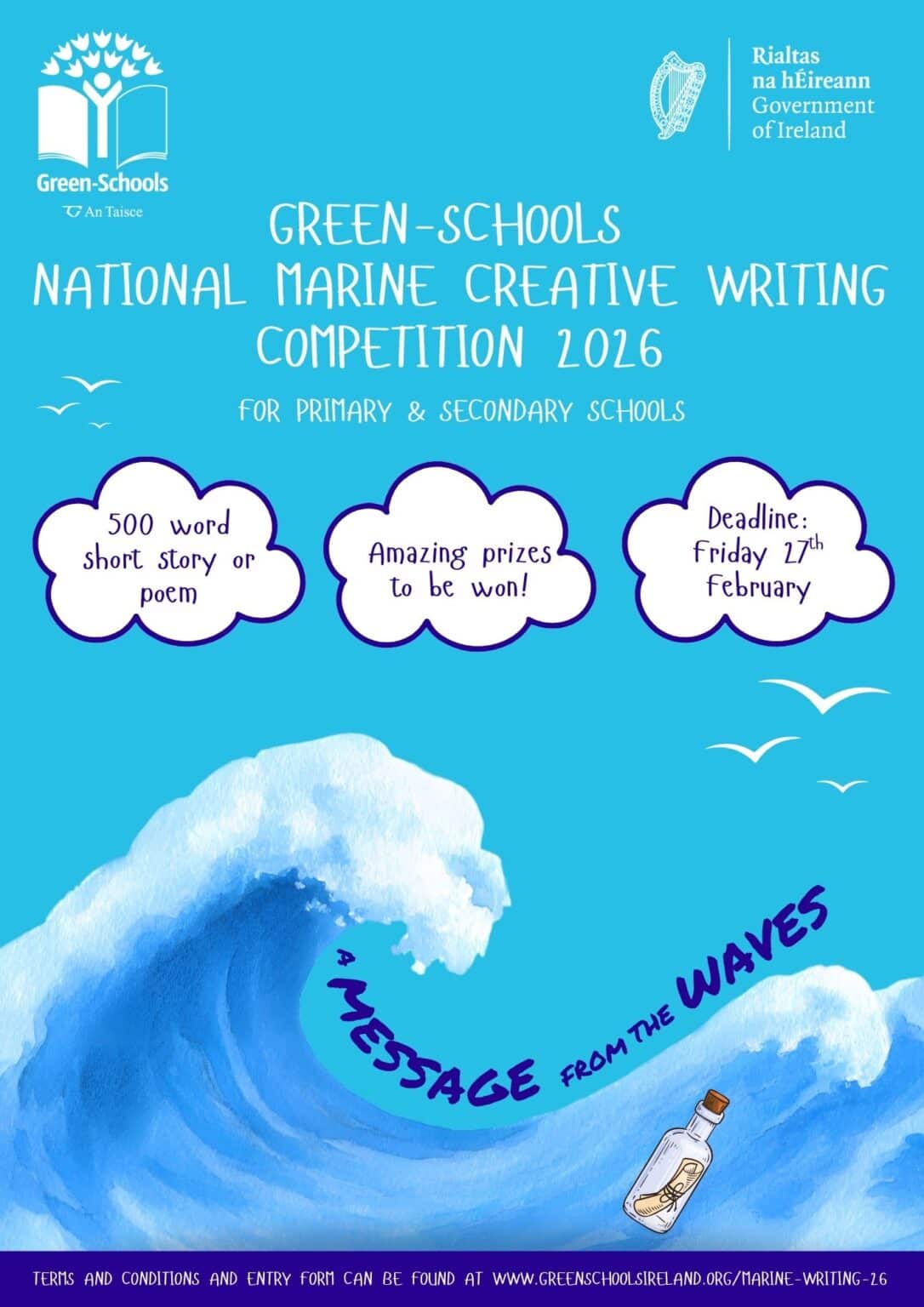 Marine Writing Competition 2026 | Green-Schools